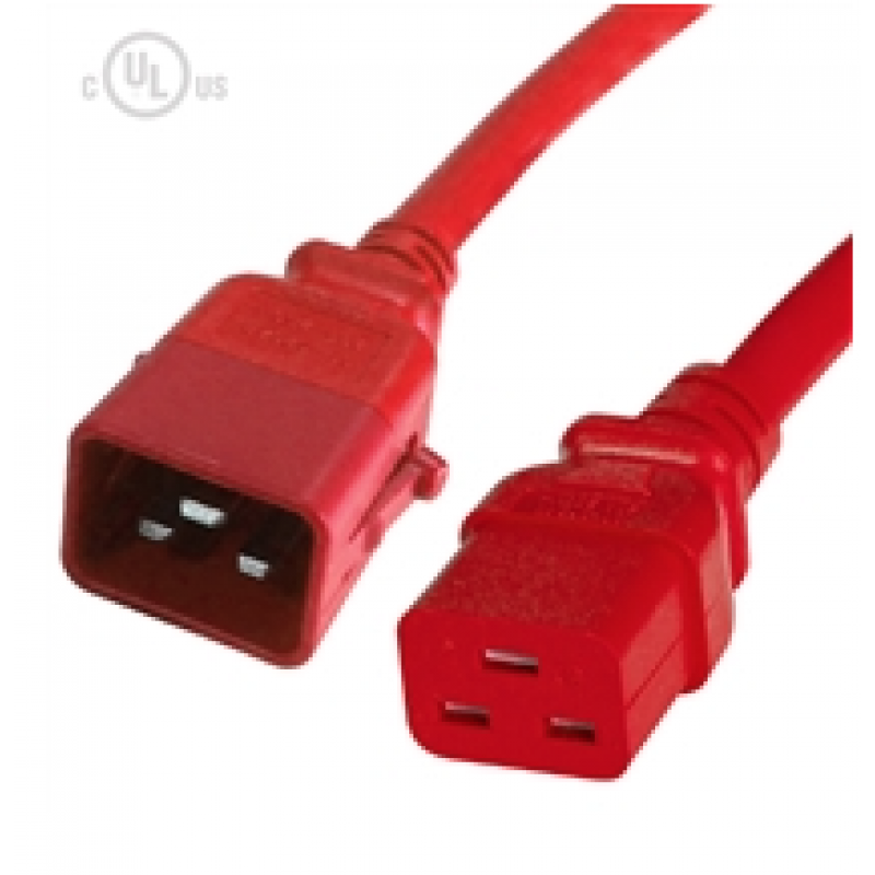 P-Lock C20 to C19 Locking Power Cable - Syncrnet